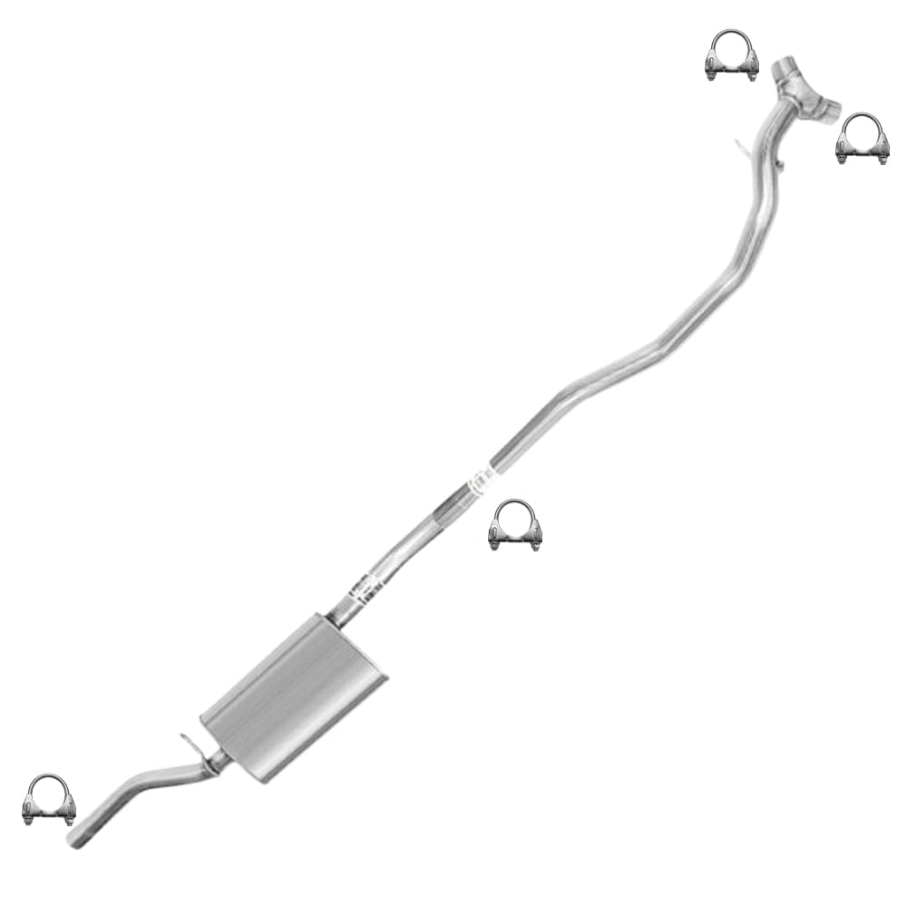 2007-2010 Ford Edge and Lincoln MKX 3.5L Exhaust Resonator Pipe Assemb ...
