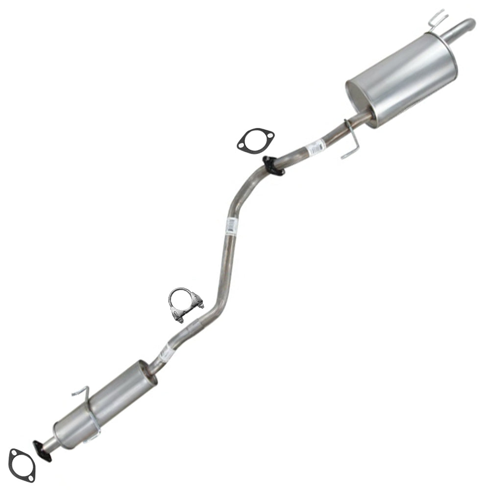 2010-2013 Kia Forte 2.0L Resonator and Muffler Exhaust Kit – Giant Exhaust