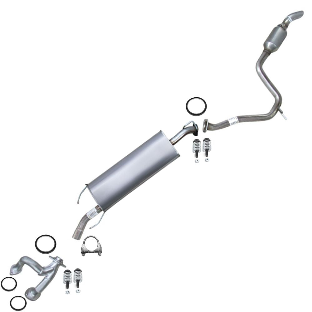 2006-2012 Toyota RAV4 3.5L Y-Pipe Muffler Resonator Exhaust System Kit ...