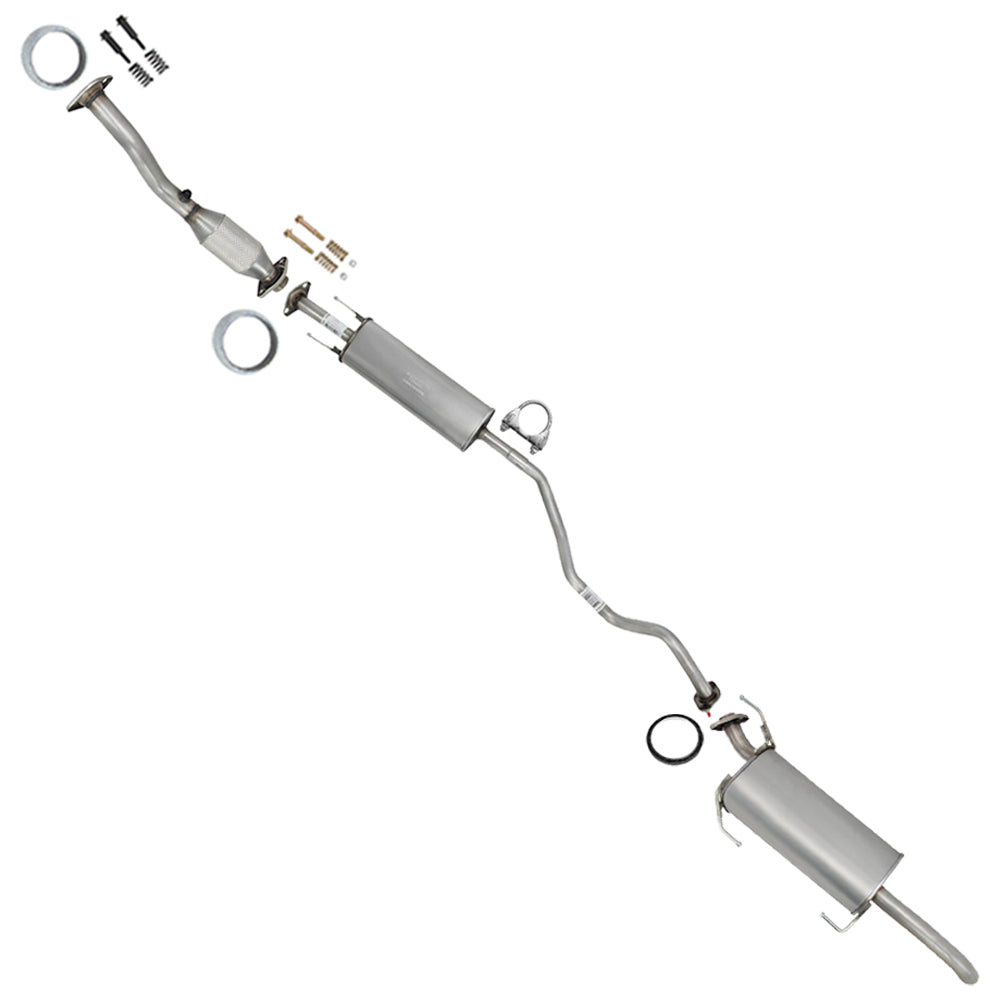 2013–2019 Nissan Sentra 1.8L Rear Exhaust Kit with Catalytic – Giant ...